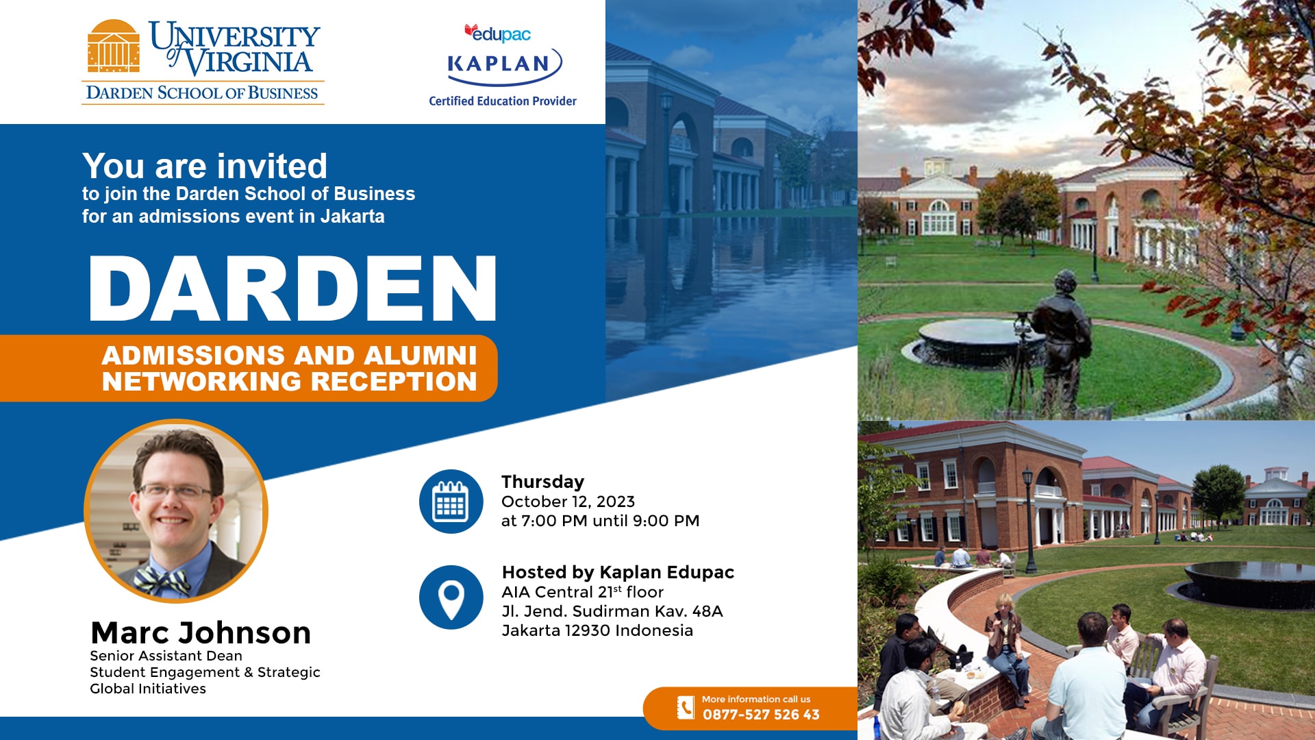 Admissions and Alumni Networking Reception – Darden School of Business ...