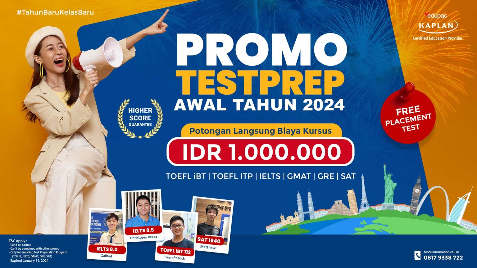 Kaplan Edupac Indonesia – Kursus persiapan ujian KAPLAN untuk TOEFL IBT, IELTS, GMAT, GRE dan ...